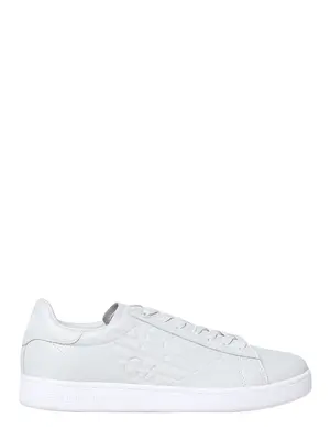 EA7 Lace-Up Sneakers Pearl