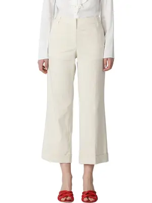 Jacob Cohen Wide Leg Pants - Butter
