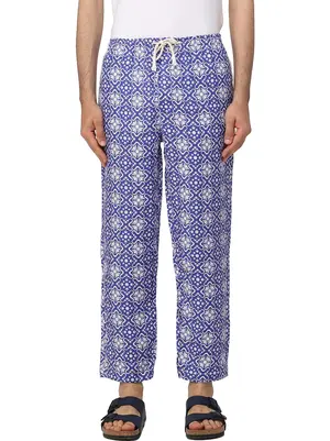 PENINSULA SWIMWEAR Printed Trousers - Blue