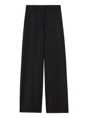 PALM ANGELS Palm Angels High-Rise Straight-Leg Trousers