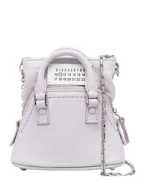 MAISON MARGIELA 5ac Baby Crossbody Bag - Purple
