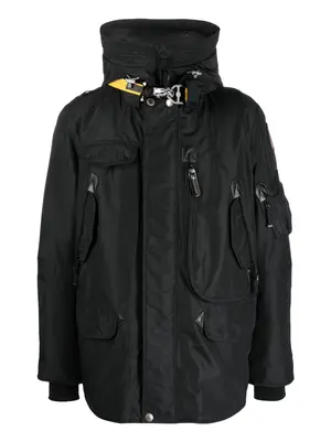 PARAJUMPERS Military Hooded Jacket - Black