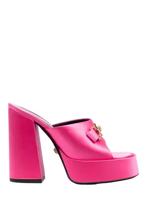 Versace 120mm Aevitas Platform Sandals - Pink