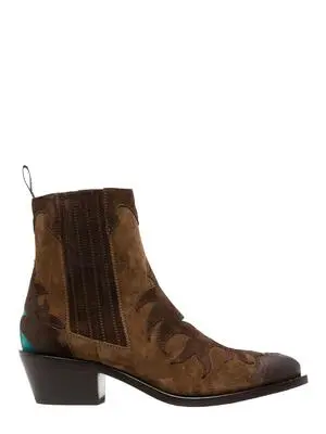 Sartore Texan Ankle Boots - Brown