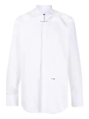 Dsquared2 Logo-print Cotton Shirt - White
