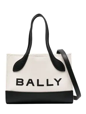 Bally Bar Keep Logo-print Tote - Neutrals