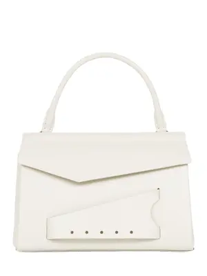 MAISON MARGIELA Snatched Leather Tote - White