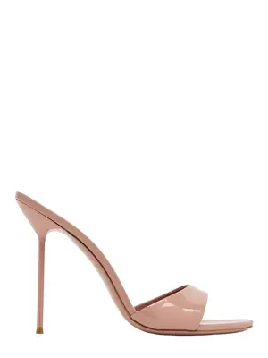 Paris Texas Lidia 105mm Patent-leather Mules - Pink