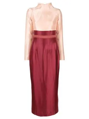 BARUNI Sahda Detachable-sleeve Maxi Dress