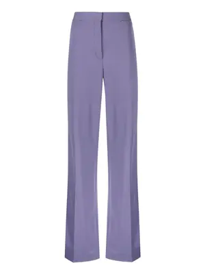Stella McCartney Tailored Wool Trousers - Purple
