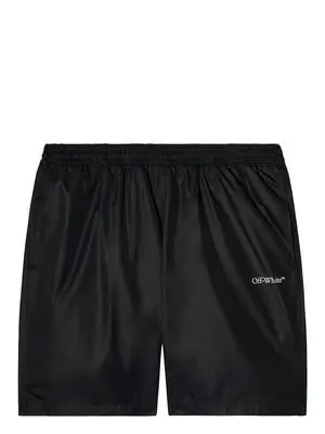 Off-White Surfer Swim Shorts - Black