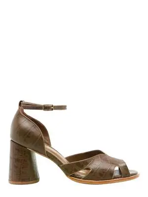 STUDIO CHOFAKIAN Sarah Chofakian Lucie 65mm Leather Sandals