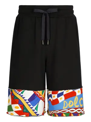 DOLCE & GABBANA Dolce & Gabbana Abstract-Pattern Bermuda Shorts