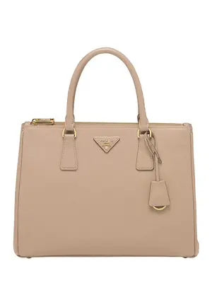 Prada Prada Galleria Saffiano Leather Bag Beige