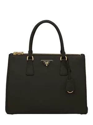 Prada Galleria Saffiano Leather Bag - Black