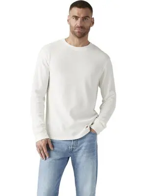 LEVI'S Long Sleeve Standard Fit Thermal Shirt - Egret