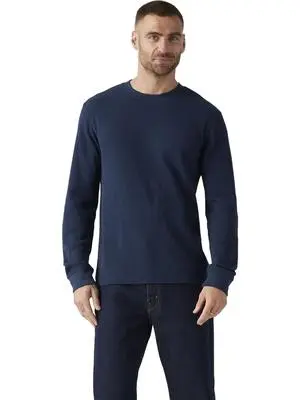 LEVI'S Long-sleeve Standard Fit Thermal T-shirt - Blue