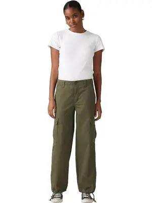 LEVI'S 94 Baggy Cargo Pants - Army Green