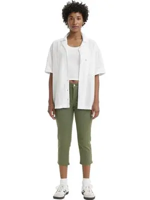 LEVI'S 311 Shaping Skinny Capri Jeans - Thyme