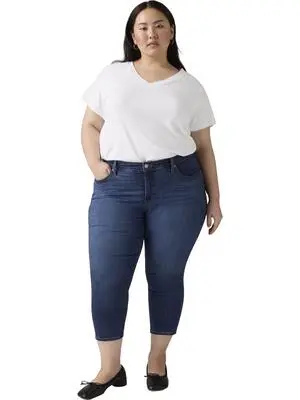 LEVI'S 311 Shaping Skinny Capri Jeans - Lapis Amidst