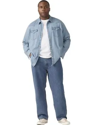 LEVI'S 505 Regular Fit Jeans - Medium Stonewash