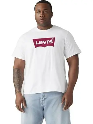 LEVI'S Logo Graphic T-shirt (tall) Core White