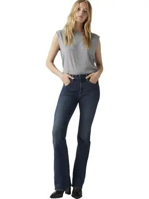 LEVI'S 726 High-rise Flare Jeans - Blue Swell