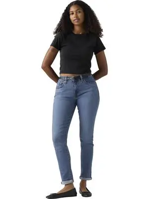 LEVI'S Boyfriend Mid Rise Jeans - Lapis Gem