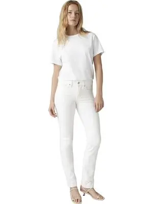 LEVI'S 314 Shaping Straight Jeans - Soft Clean White