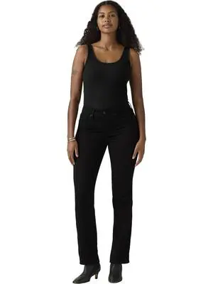 LEVI'S 314 Shaping Straight Jeans - Soft Black