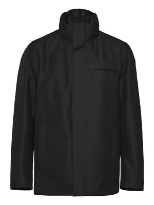 Prada Technical Fabric Blouson Jacket - Black