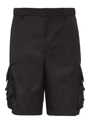 Prada Re-nylon Bermudas - Black
