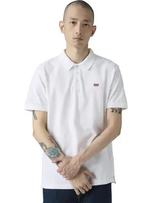 LEVI'S Housemark Polo Shirt White