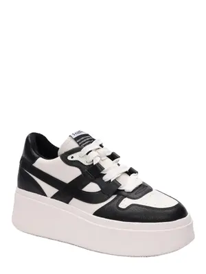 Ash Ash Match Platform Sneaker White/black
