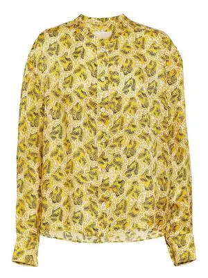 Isabel Marant Étoile Leidy Printed Satin Blouse - Multicoloured