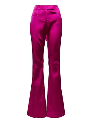 TOM FORD Low-rise Flared Pants - Pink