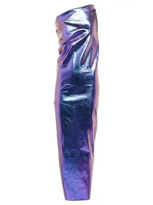 Rick Owens Athena One-shoulder Maxi Dress - Purple