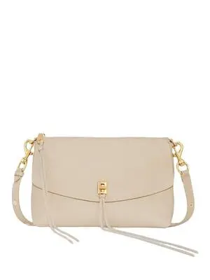 Rebecca Minkoff Leather Shoulder Bag - Stone