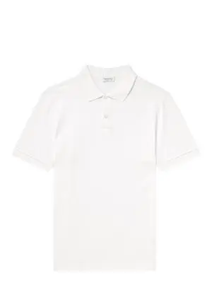 Sunspel Sunspel - Cotton-Piqué Polo Shirt - Men - White - L White