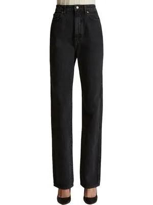 Khaite Danielle Straight-leg Jeans - Bryce