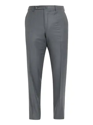 Incotex Incotex Super 160s Wool Dress Pants Medium Grey
