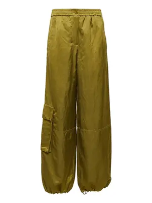 Dorothee Schumacher Hemp-blend Cargo Pants - Green