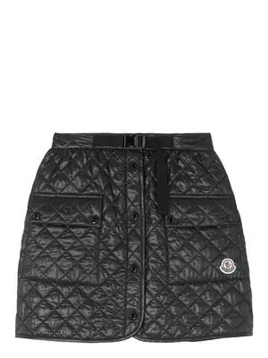 Moncler Quilted Mini Skirt - Black