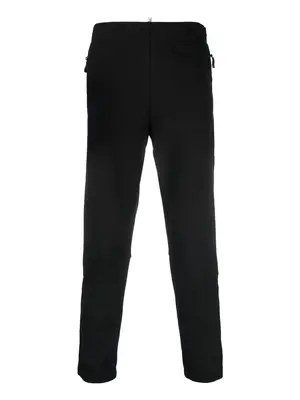 Moncler Slim-cut Stretch Trousers - Black