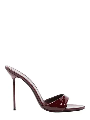 Paris Texas Lidia 105mm Patent-leather Mules - Red