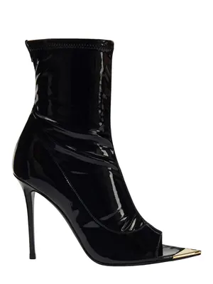 GIUSEPPE ZANOTTI 105mm Intriigo Bootie Boots - Black