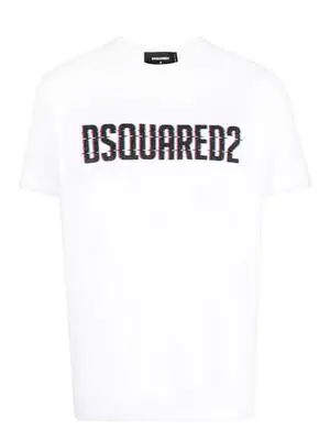 Dsquared2 Logo-print Short-sleeve T-shirt - White