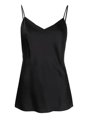 KARL LAGERFELD Satin Camisole Top