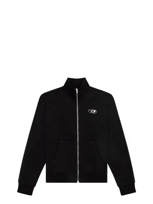 DIESEL® S-ginni-zip-od Sweatshirt - Black