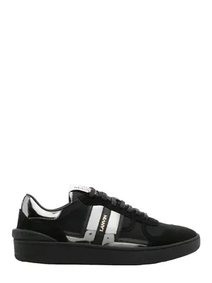 LANVIN Clay Lace-up Sneakers - Black